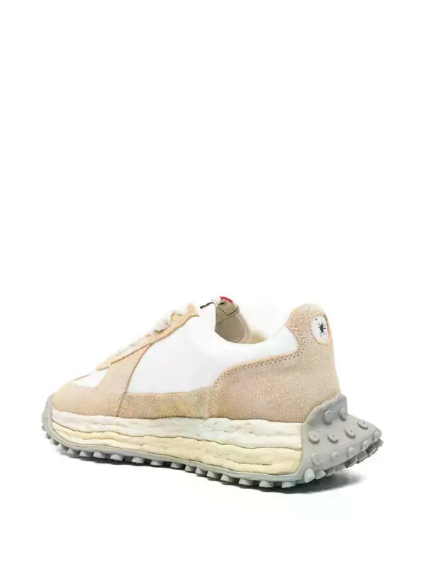 Mihara Yasuhiro Paneled Design Sneakers - White