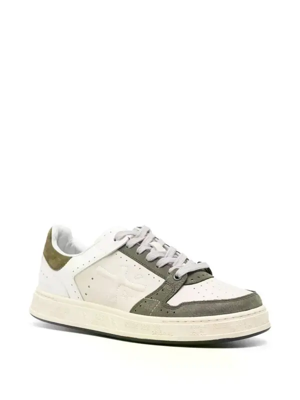 Premiata Leather Panelled Sneakers