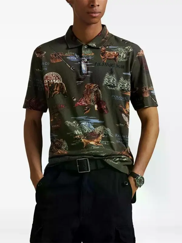 Polo Ralph Lauren Printed Polo Shirt