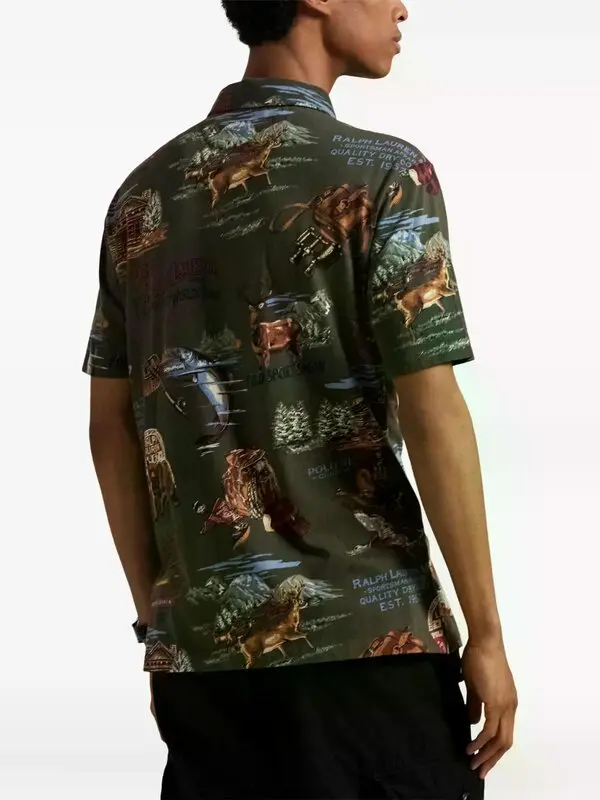 Polo Ralph Lauren Printed Polo Shirt