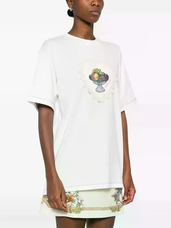 ALEMAIS Printed Short-sleeve T-shirt