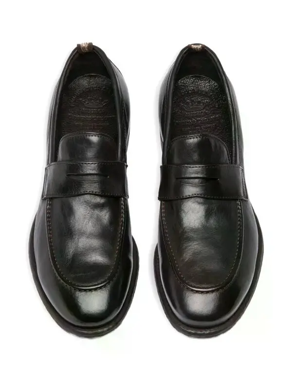 Officine Creative Leather Loafers - Brown