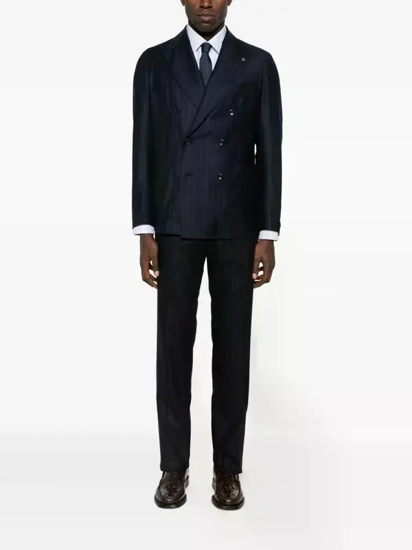 Brioni Checked Long-sleeved Shirt
