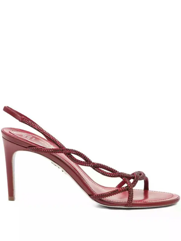 Rene Caovilla 80mm Braid Sandals