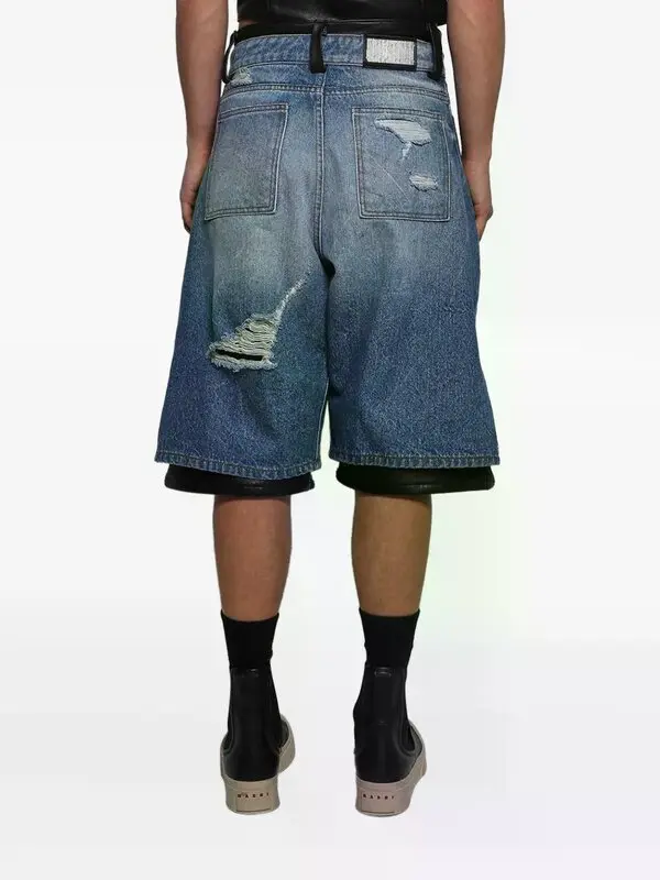 EARTHLING VIP Stacked Denim Shorts