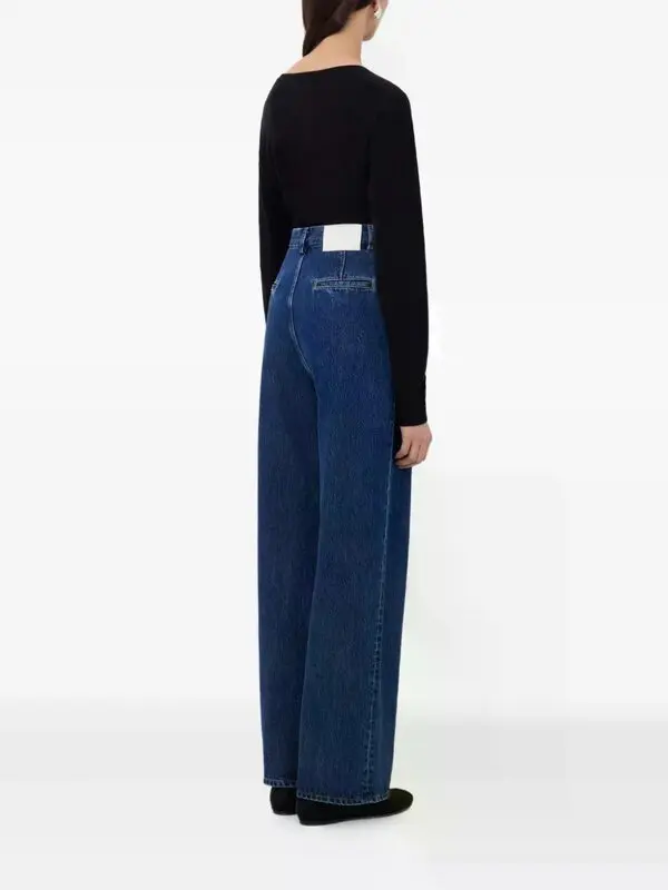 Loulou De Saison Pleated Wide-leg Jeans