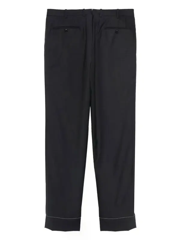 Brioni Button-fastening Cuffed Trousers