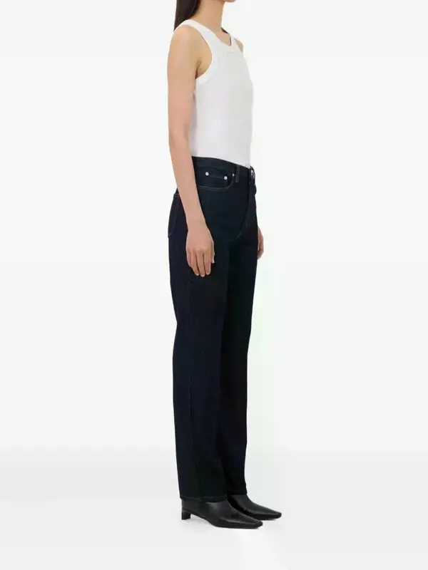 Loulou De Saison Straight-leg Jeans - Blue
