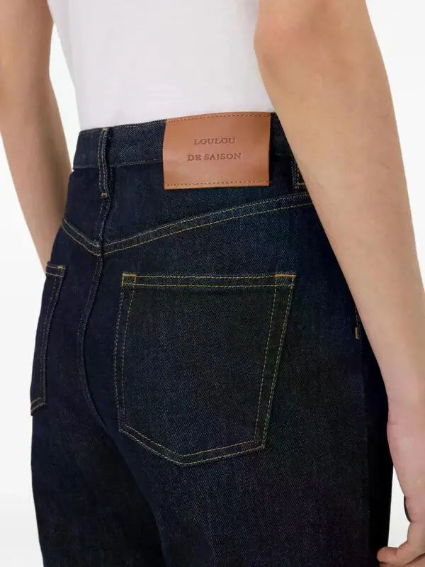 Loulou De Saison Straight-leg Jeans - Blue
