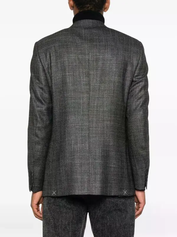 Canali Checked Blazer
