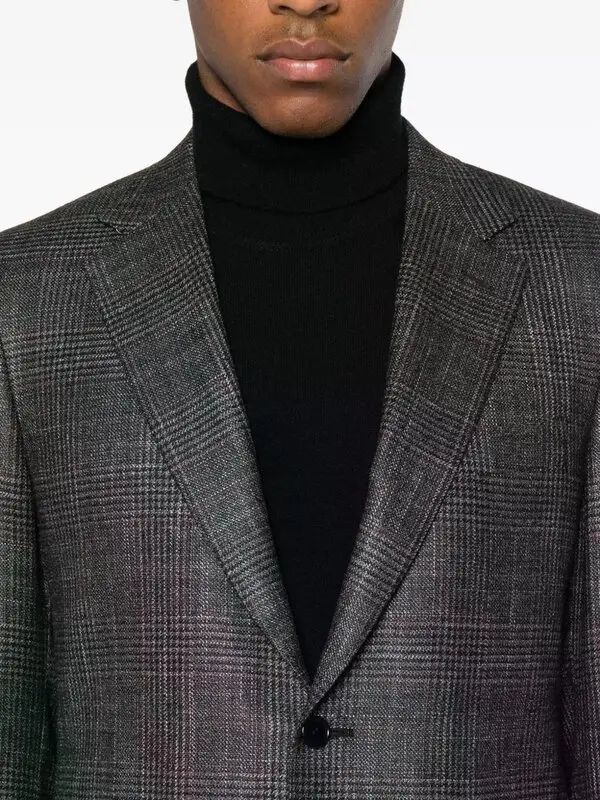 Canali Checked Blazer