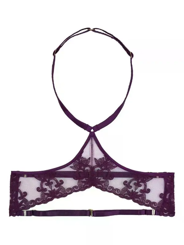 FLEUR OF ENGLAND Embroidered Harness - Purple