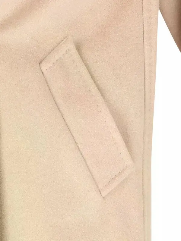 Max Mara Madame Double-breasted Belted Coat - Neutrals