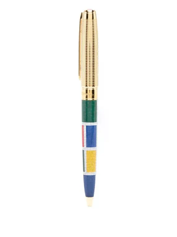 S.t. Dupont Casa Mosaic Pen - Gold