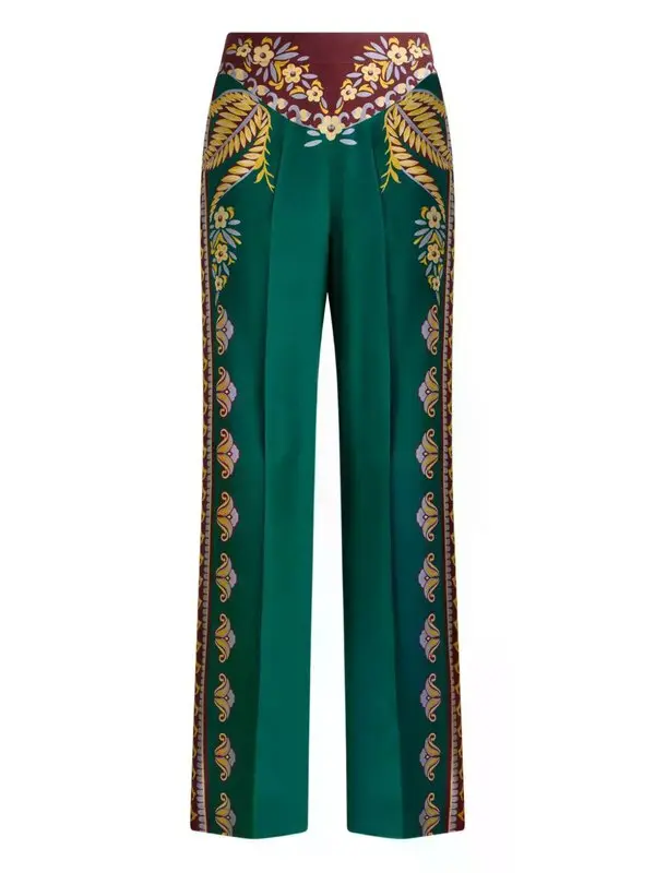 Etro Floral-print Trousers