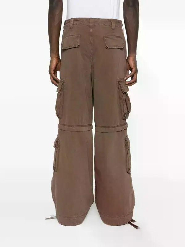 ERL Layered Cargo Trousers - Brown