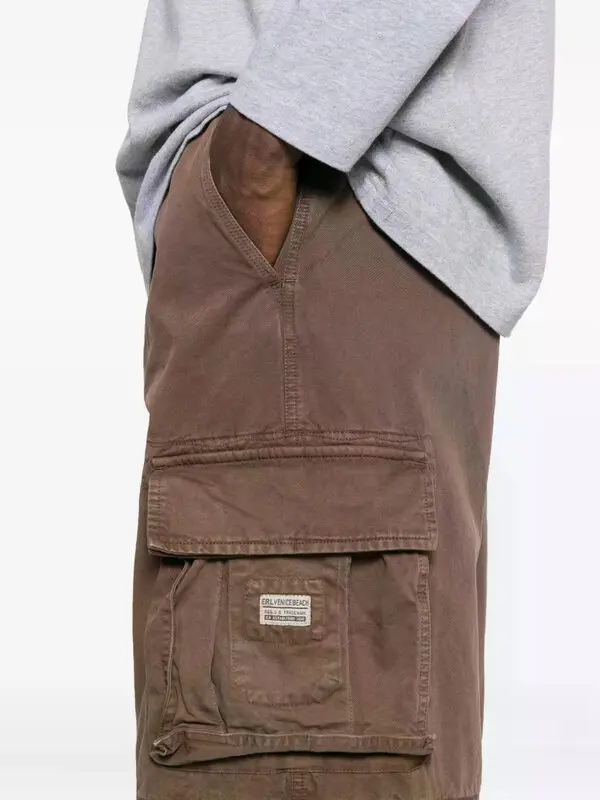 ERL Layered Cargo Trousers - Brown
