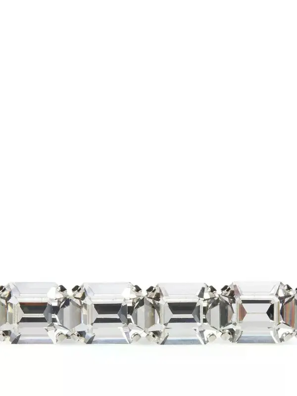 MAISON MICHEL Crystal-embellished Hair Clip