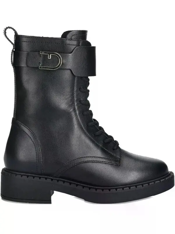 Furla Buckle-fastening Lace-up Boots