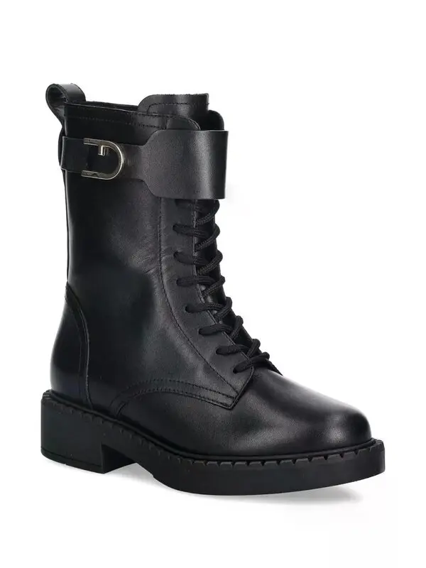 Furla Buckle-fastening Lace-up Boots