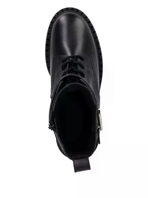 Furla Buckle-fastening Lace-up Boots