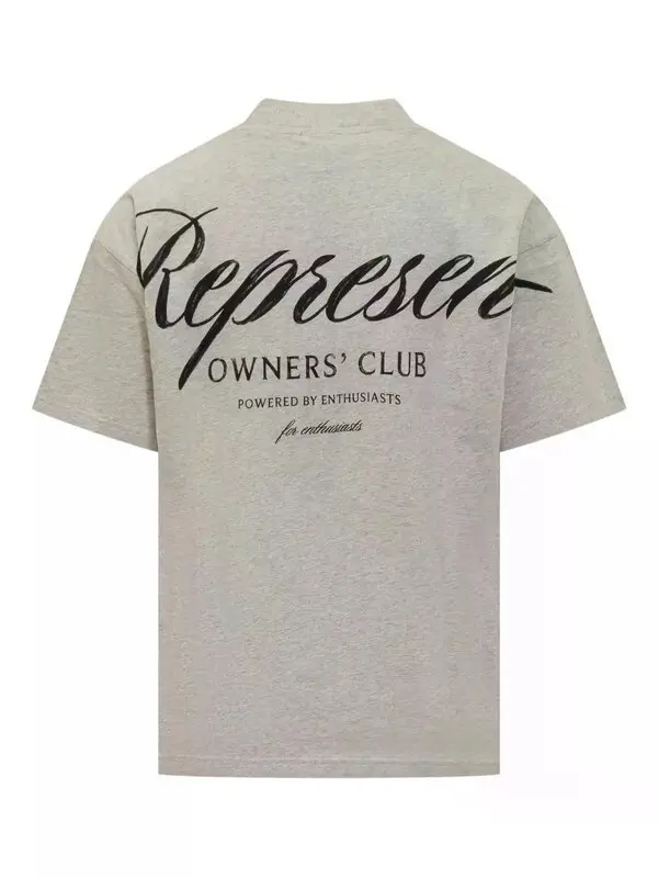 REPRESENT Owners Club Printed T-shirt - Grey