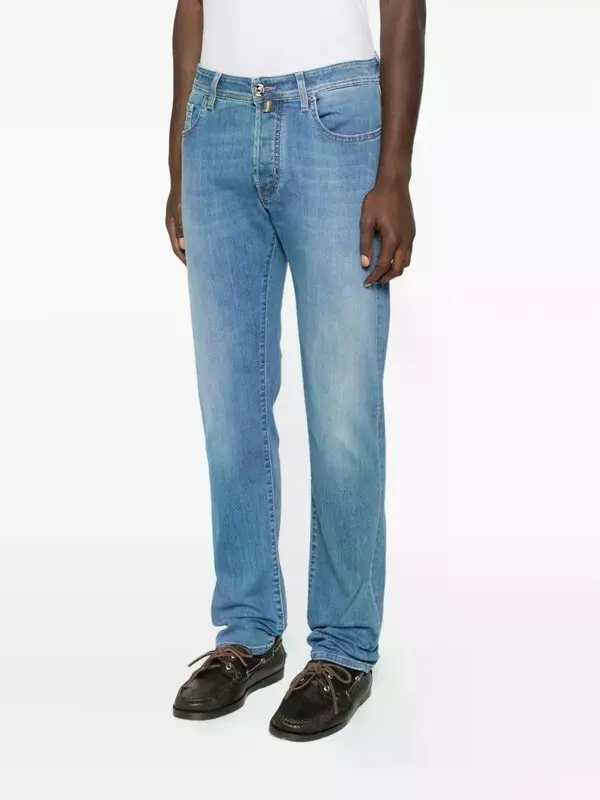 Jacob Cohen Stretch-cotton Straight-leg Jeans