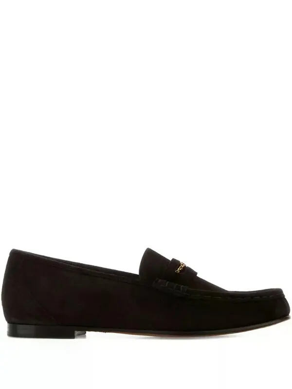 Chloé Chain-embellished Loafers