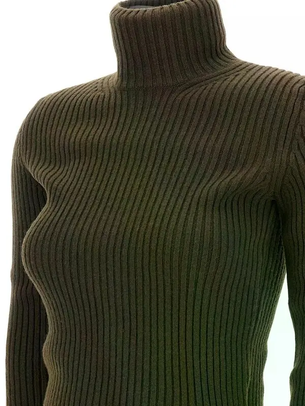 Max Mara Ribbed Turtleneck Sweater