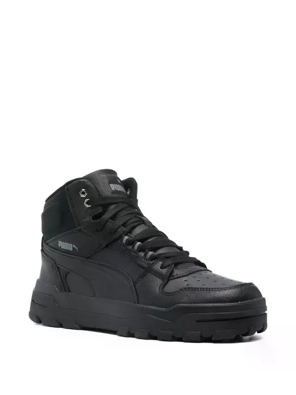 PUMA Rebound Leather High-top Sneakers