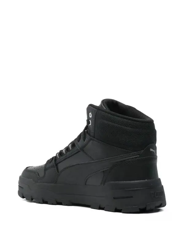 PUMA Rebound Leather High-top Sneakers