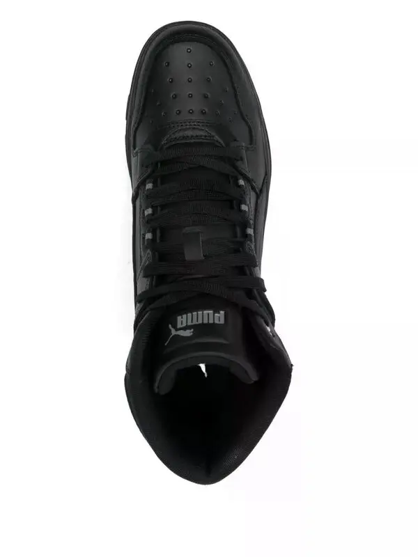 PUMA Rebound Leather High-top Sneakers