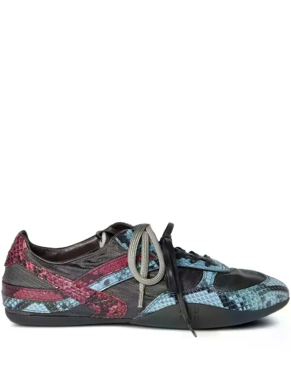 Miu Miu Low-top Sneakers - Black
