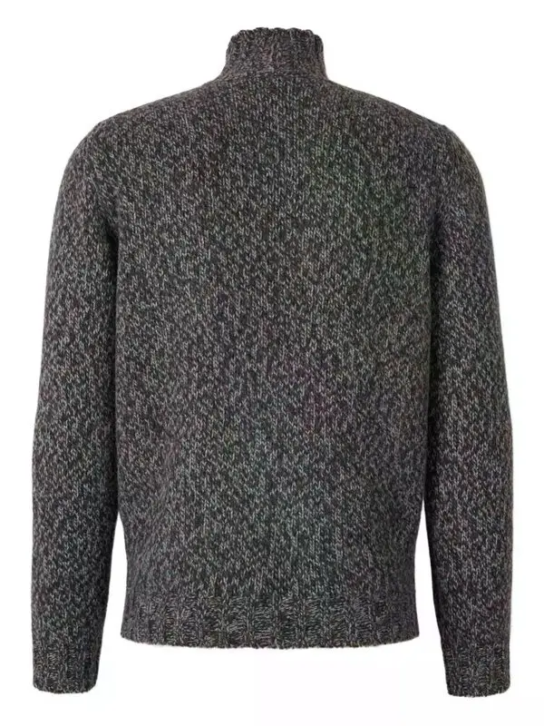 Fedeli High-neck Cotton Sweater