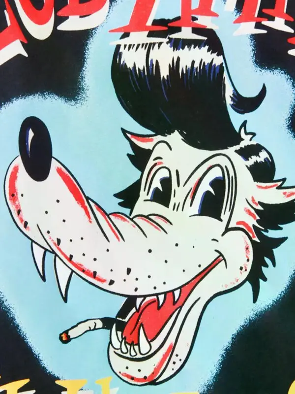 Amiri Wolf Oversized T-shirt