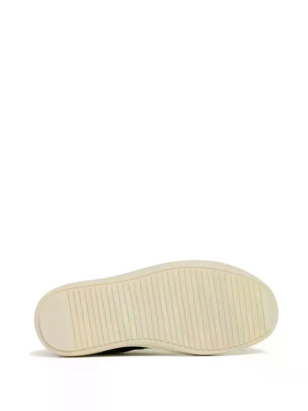 Rick Owens Suede-panel Trainers - Black