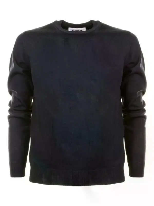 Alpha Studio Crew-neck Long-sleeve Sweater