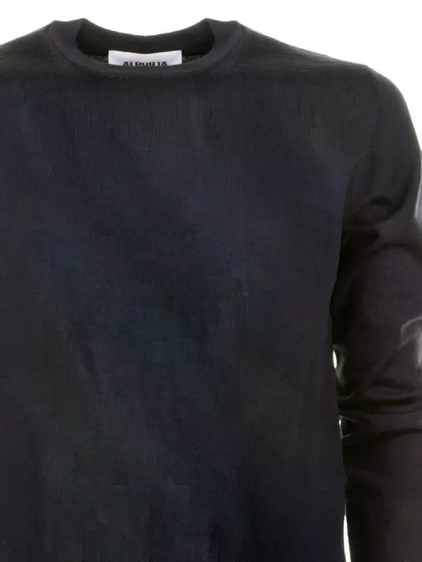 Alpha Studio Crew-neck Long-sleeve Sweater