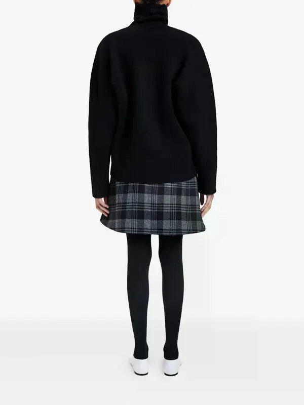 Proenza Schouler Cassia Plaid Wool Mini Skirt