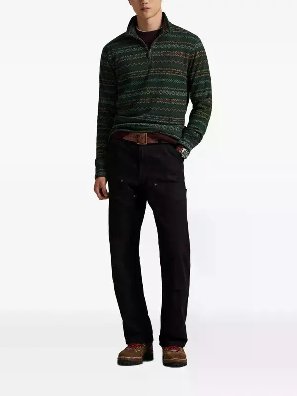 Polo Ralph Lauren Half-zip Fair Isle Sweater