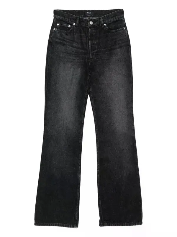 A.p.c. Button-fly Flared Jeans