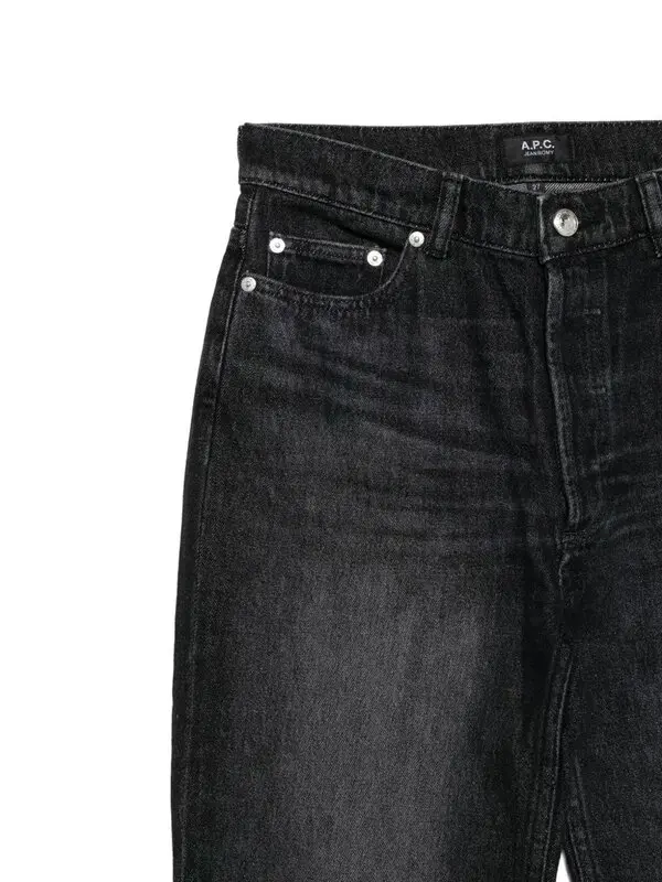 A.p.c. Button-fly Flared Jeans