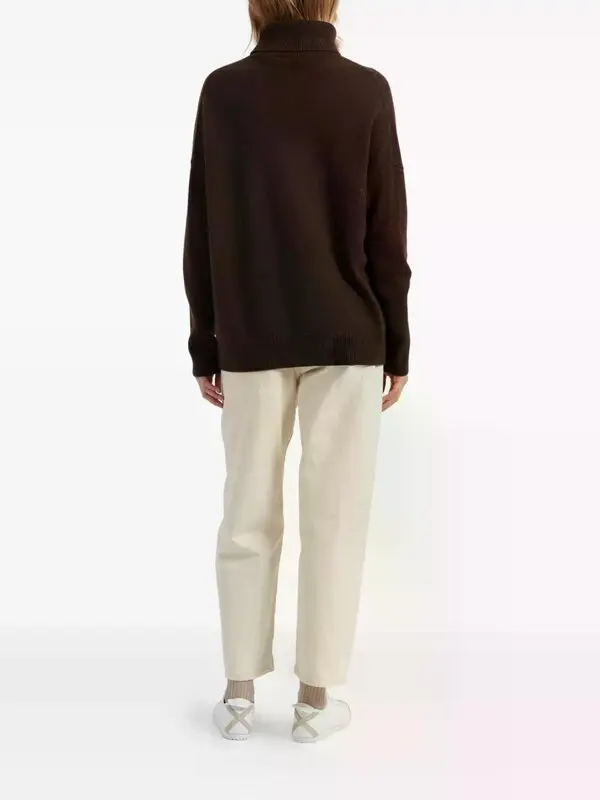 Chinti & Parker Cashmere Roll Neck Sweater