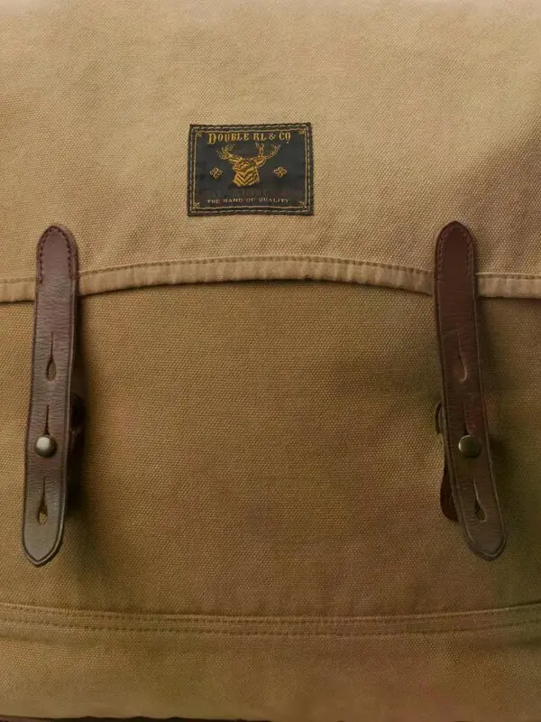 Ralph Lauren Canvas Flap Backpack