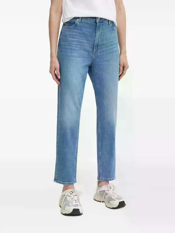 BOSS High-waisted Straight Jeans