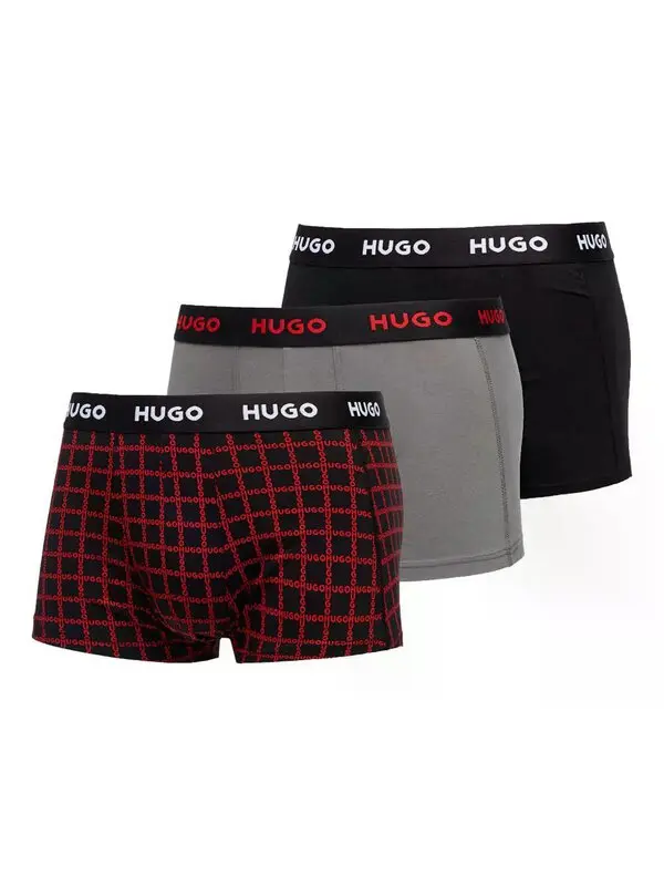 Hugo Logo Boxers - Black