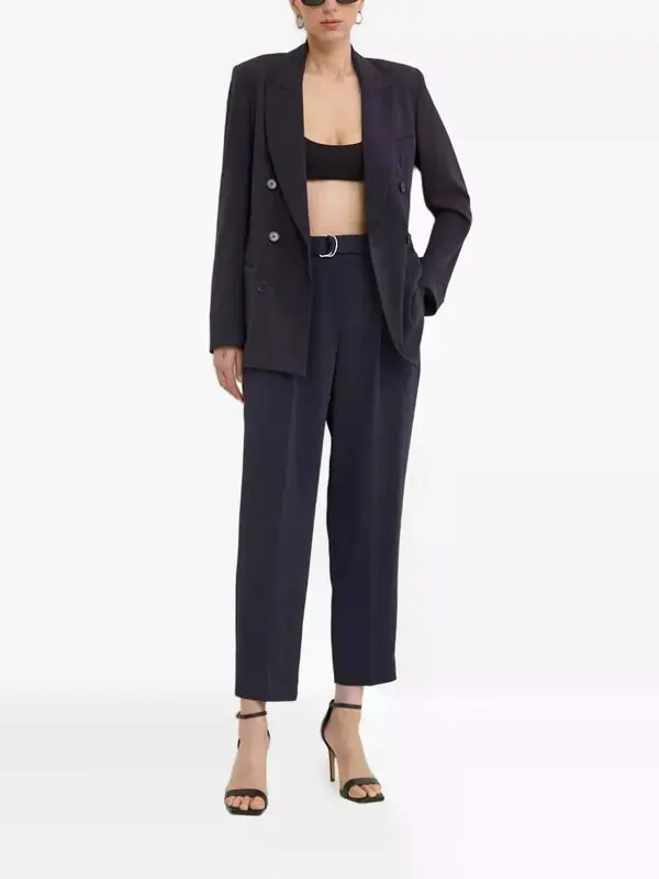 BOSS Pleated Belted Trousers