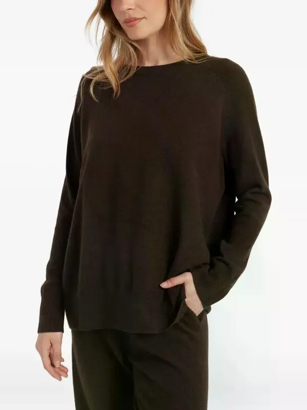Chinti & Parker Round-neck Sweater - Brown