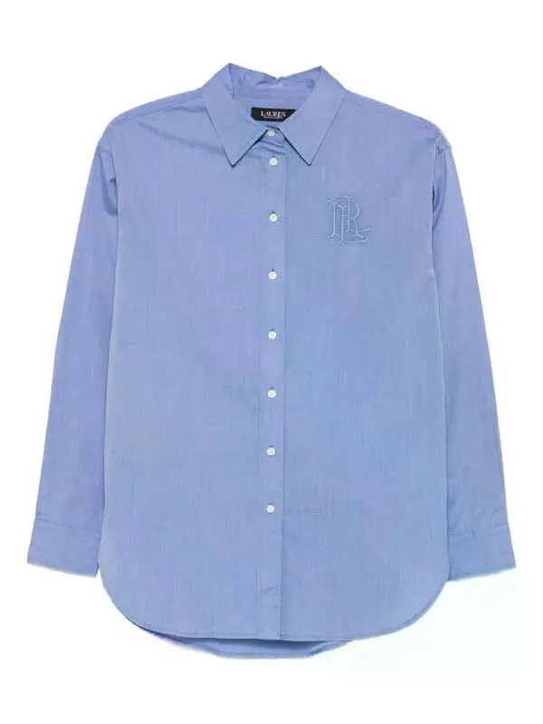 Ralph Lauren Embroidered Button-front Shirt