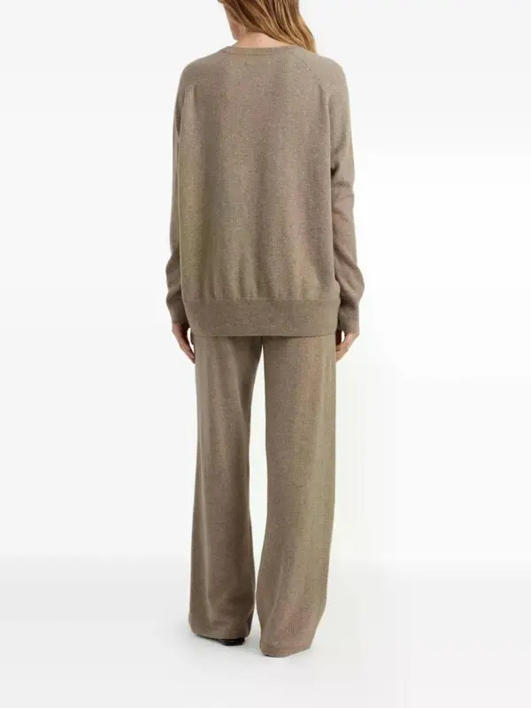 Chinti & Parker Cashmere Crew Neck Sweater - Neutrals